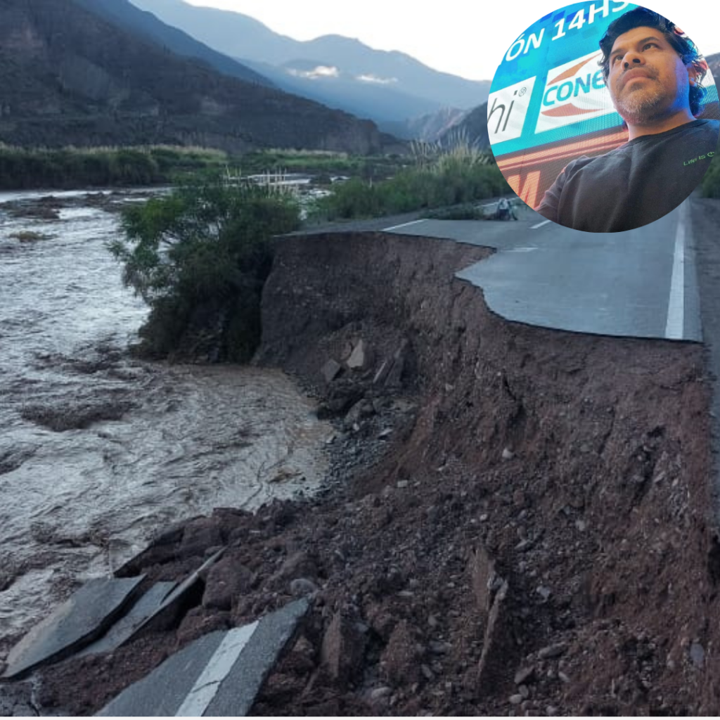 Derrumbe en la Ruta Nacional 51: corte total y evaluación de daños - RQ ...